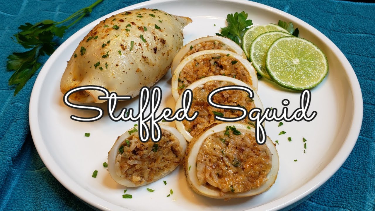HOW TO MAKE STUFFED SQUID | STUFFED CALAMARI - YouTube