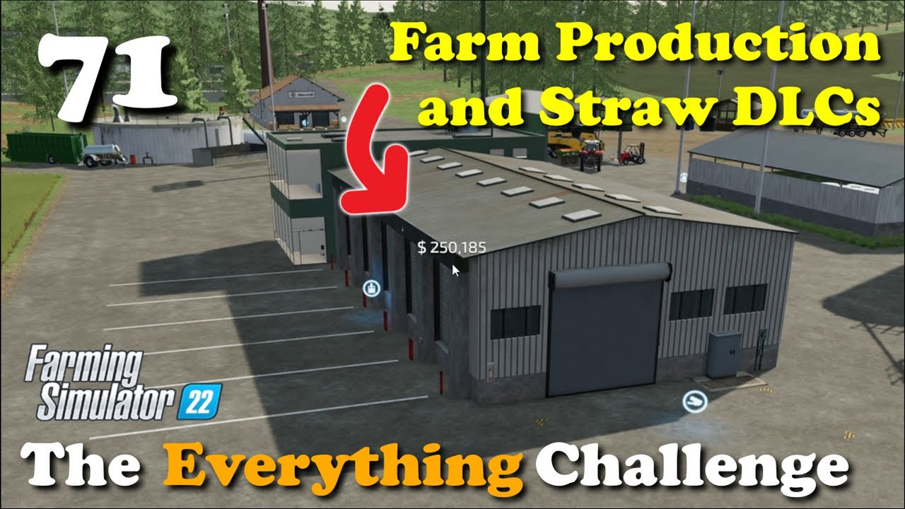 FARM AND STRAW DLCs - Everything Challenge #71 - FS22 + Premium ...