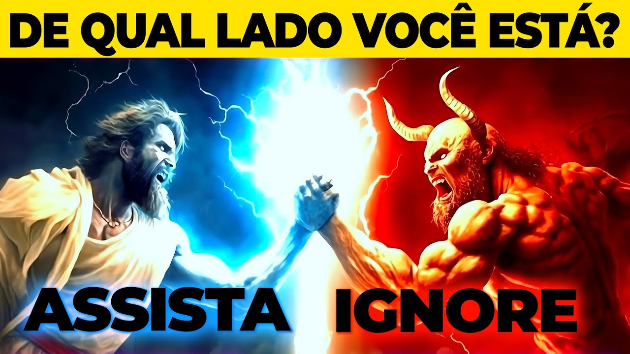 JESUS está LUTANDO contra o INIMIGO para SALVAR VOCÊ! - YouTube
