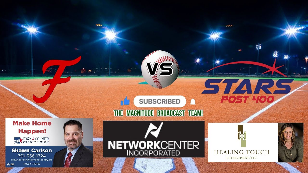 Post 400 Stars VS Fargo Post 2 (Baseball DHG1- July 21st 2021) - YouTube