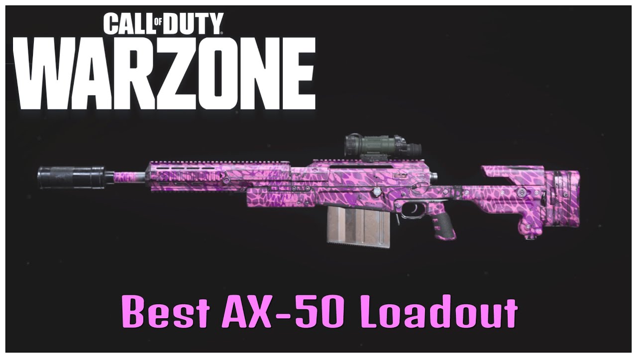 BEST AX-50 LOADOUT TO USE IN WARZONE! (Call Of Duty: Modern Warfare ...