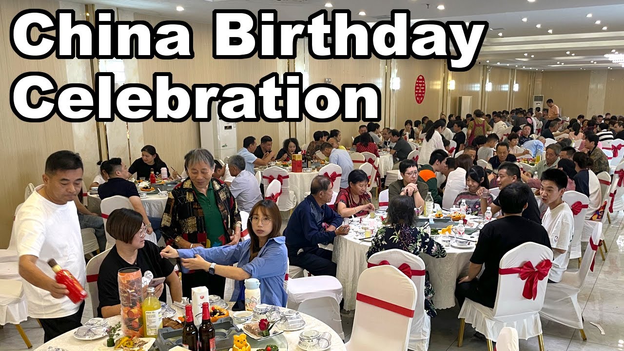 China Traditions: 100 day Birthday Parties - YouTube
