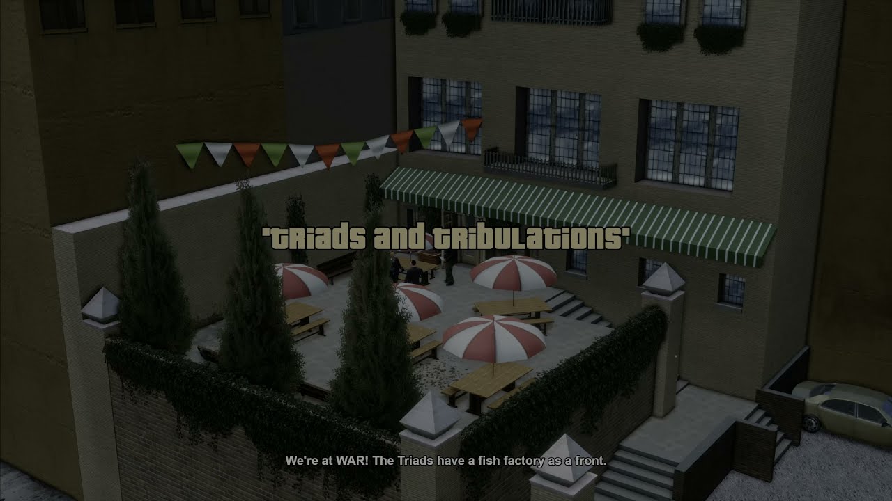 GTA III Triads and tribulations mission | The Definitive edition - YouTube