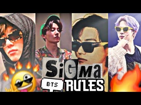 BTS sigma Rule 😎 Part - 2 💜 - YouTube