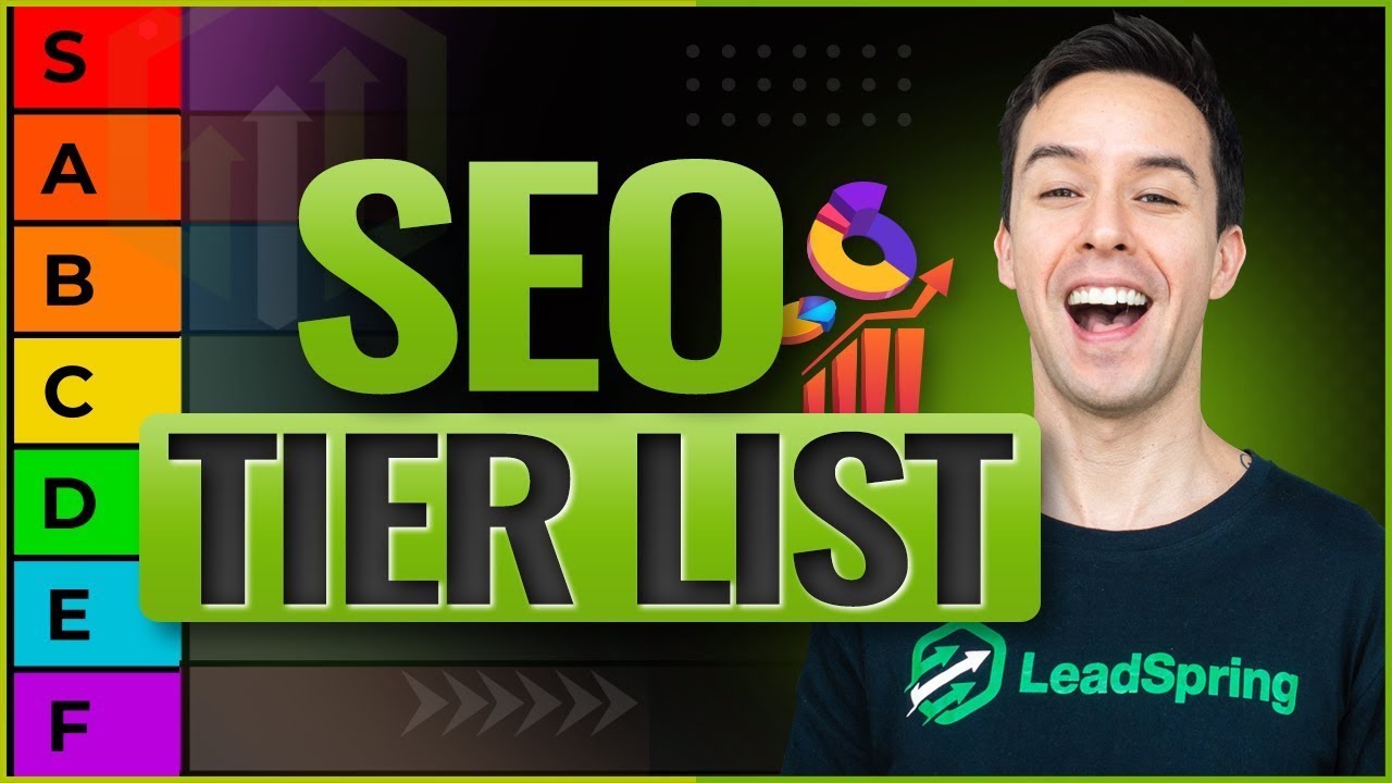 SEO Profession Tier List - Ranking the Entire SEO Industry - YouTube