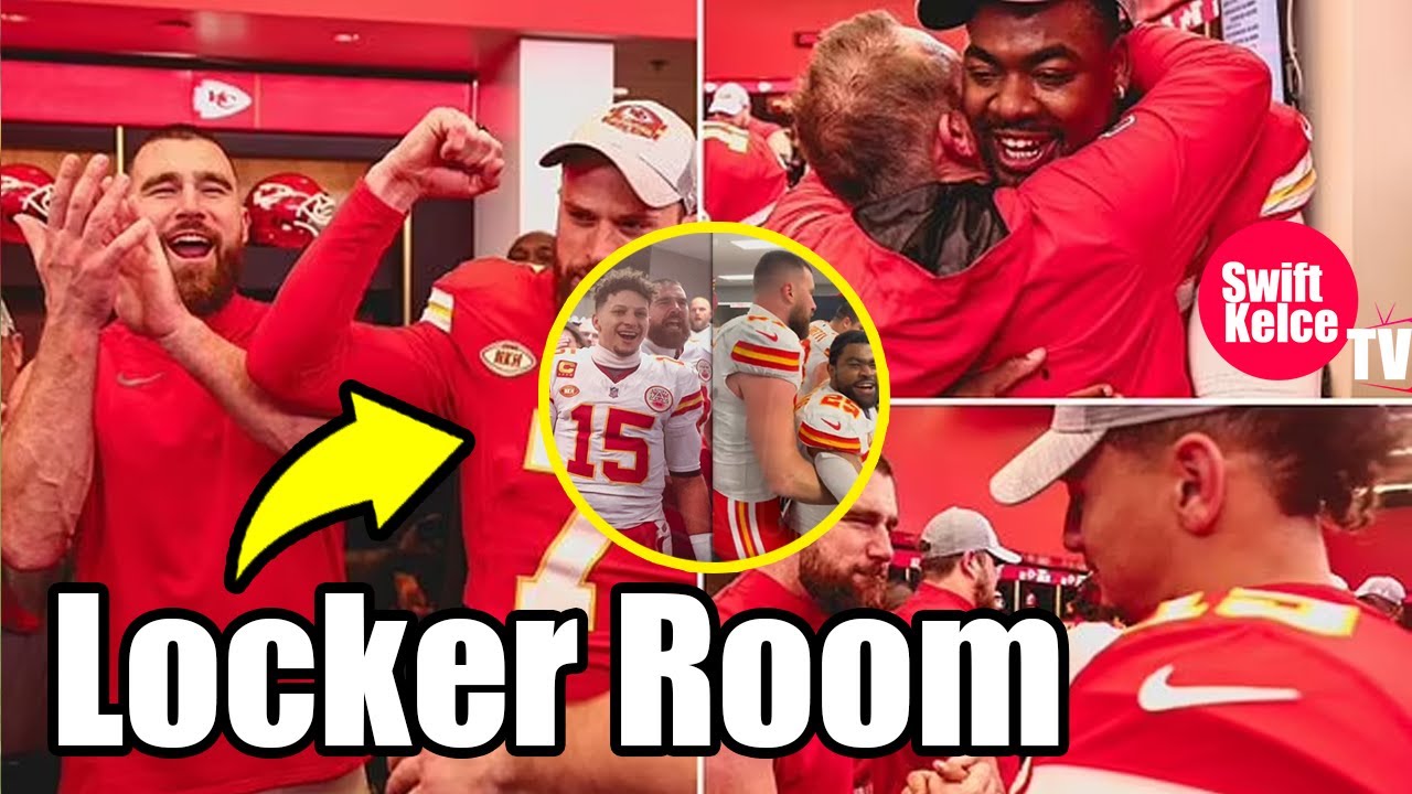 Taylor Swift Goes Wild with Joy as Travis Kelce Walks into Locker Room ...