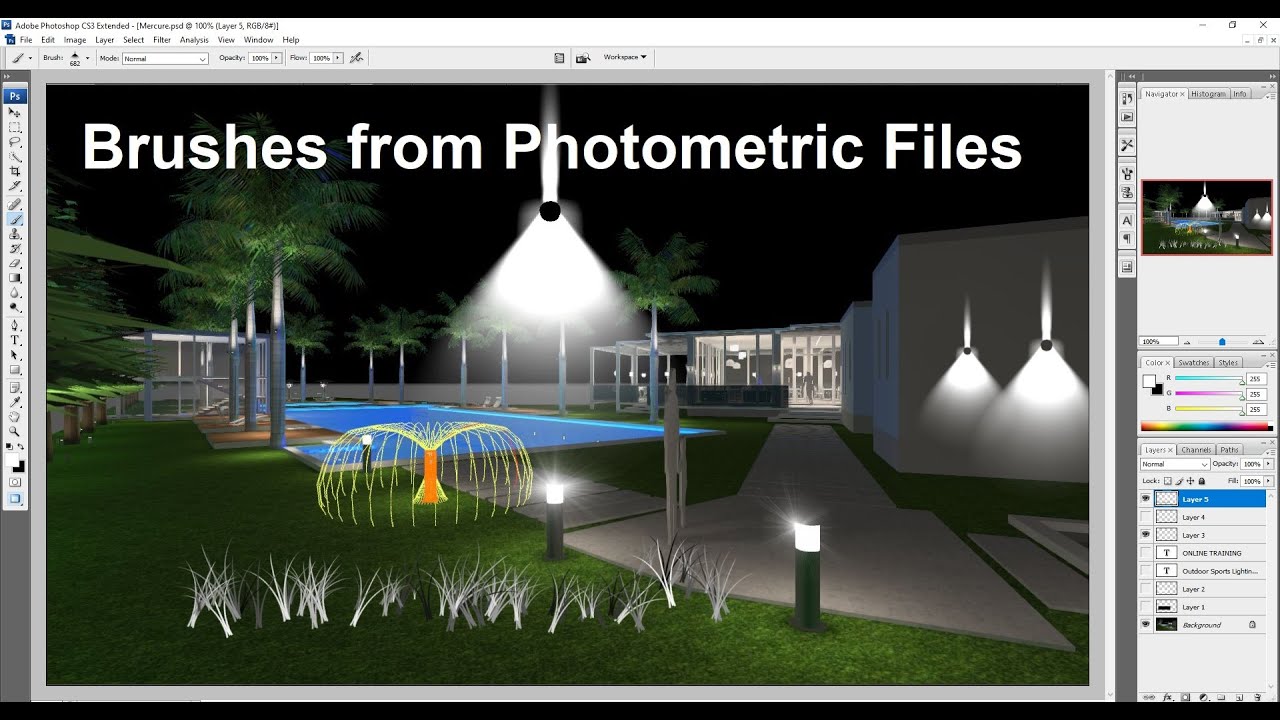 Brushes: Sample Lecture from Photoshop for Lighting Designers Course ...