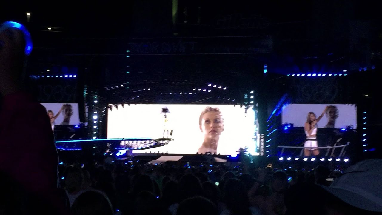 Clean- Taylor Swift 1989 World Tour @ Foxboro - YouTube