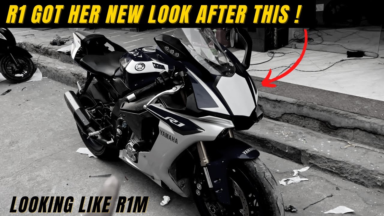R1 got her new look after this 🫣 R1M looks done 😎 - YouTube