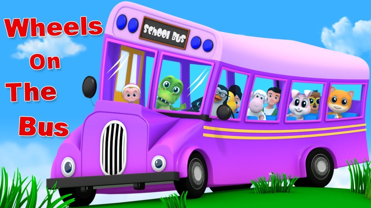 Wheels On The Bus | Junior Squad | Cartoon Videos For Babies By Kids Tv ...