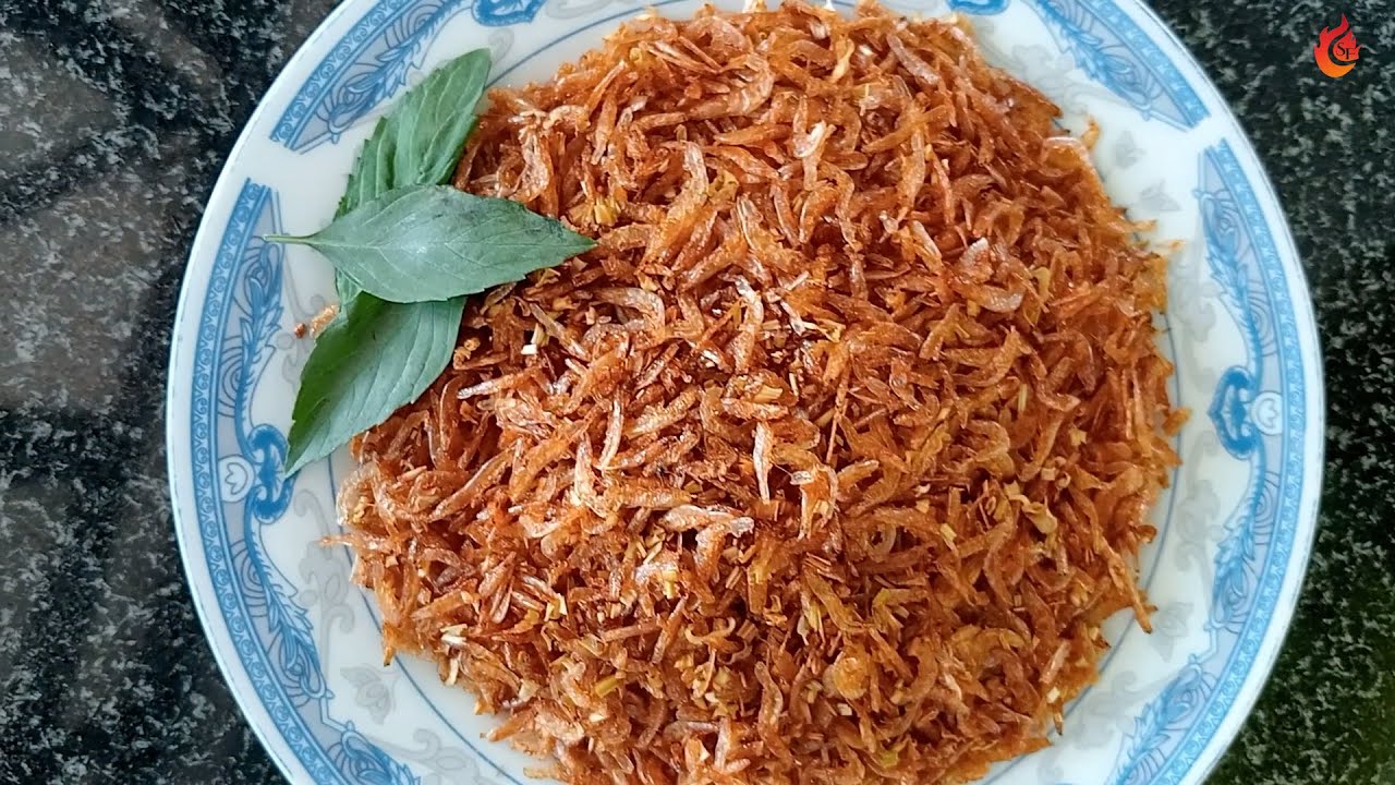 Fry krill with lemongrass - simple recipe - YouTube