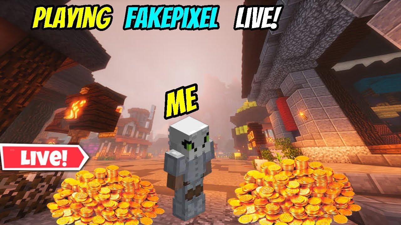 😎fakepixel live || fakepixel live stream || Gaming With Numaan || # ...
