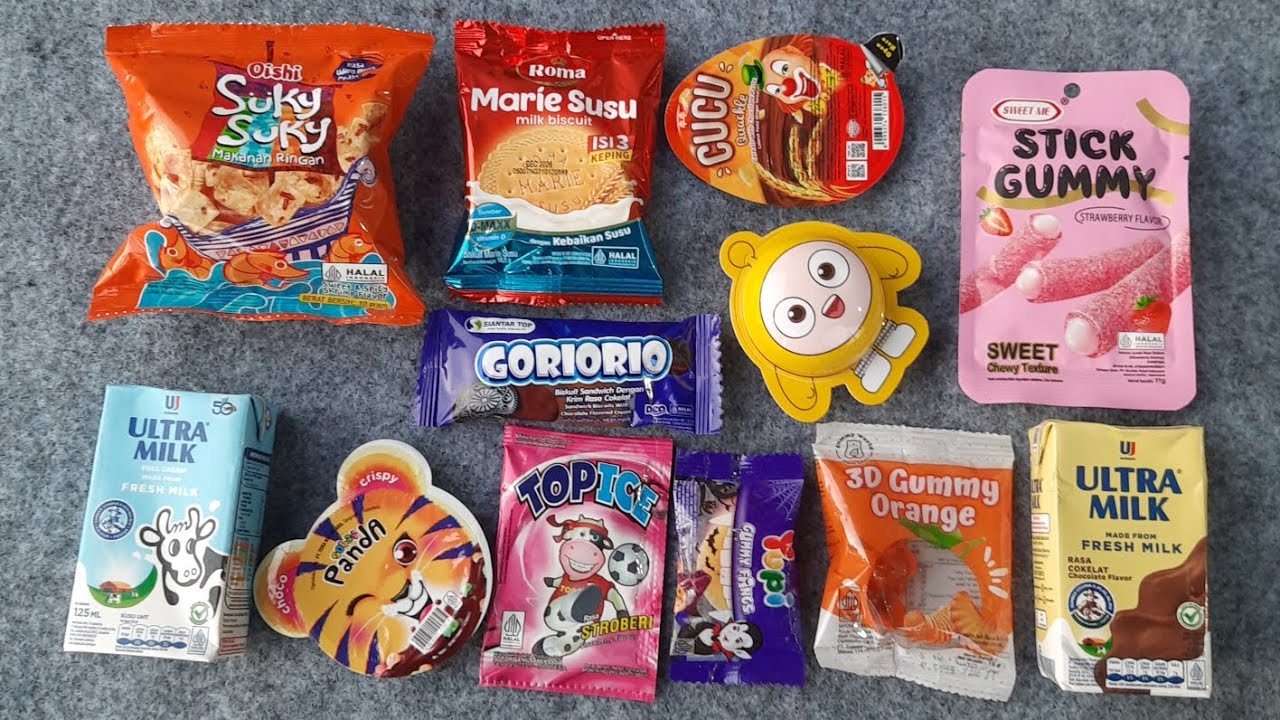 Jajanan Yupi Gummy Orange Cucu Stick Sweet Susu Ultramilk Cokelat Putih ...