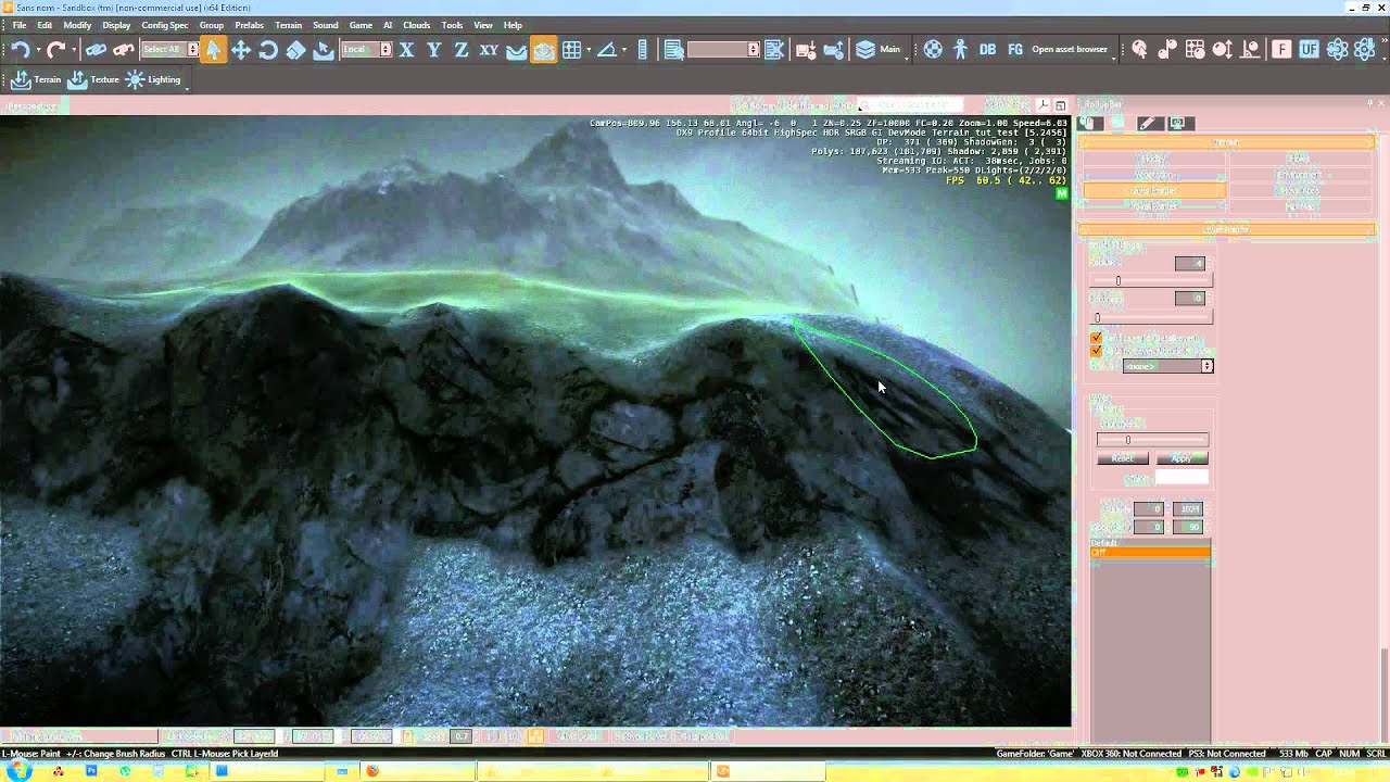 How to detail your terrains in cryengine 3 part 2/4 - YouTube