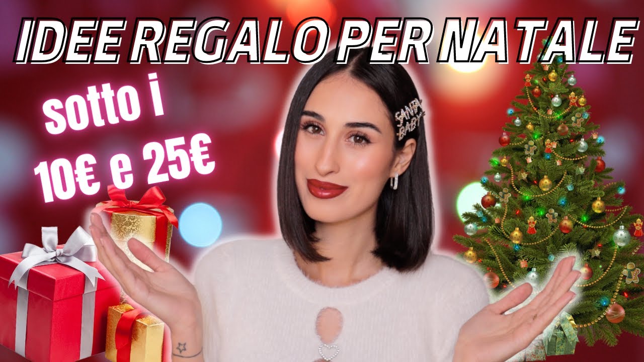 20 IDEE REGALI DI NATALE ORIGINALI E UTILI sotto i 10€ e 25€ - YouTube