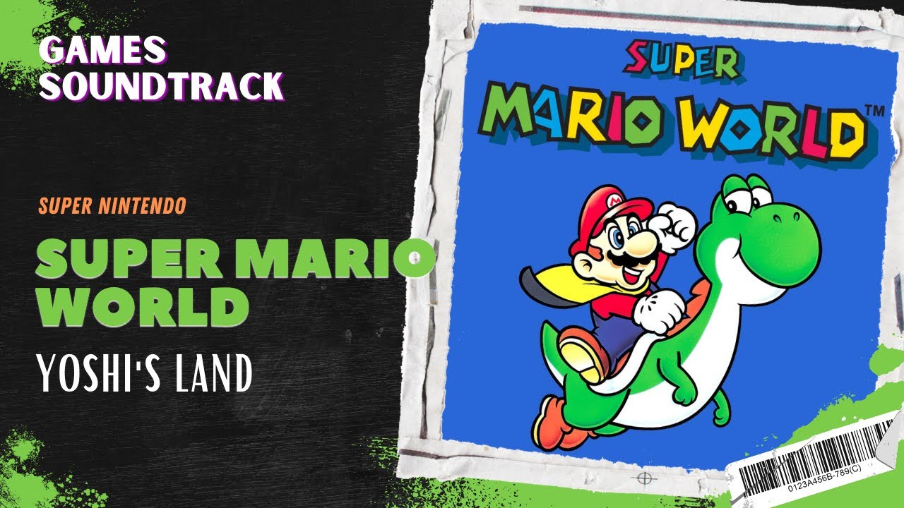 Super Mario World Soundtrack - Yoshi's Land - YouTube