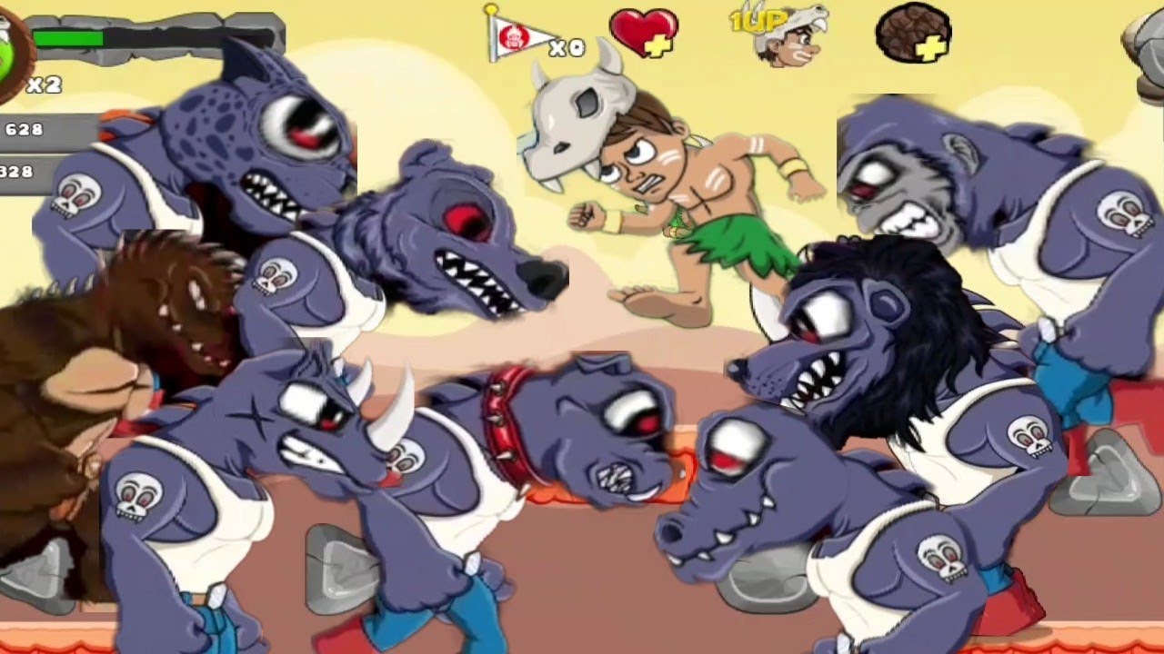 Jungle Adventures gameplay - Fight all bosses from world 1 to 11 - YouTube