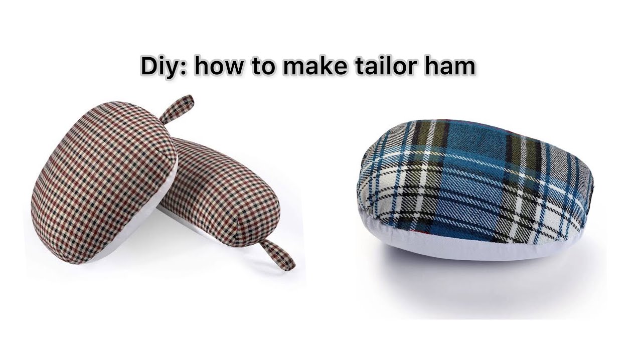 How to make a tailor ham (breast ball) - YouTube
