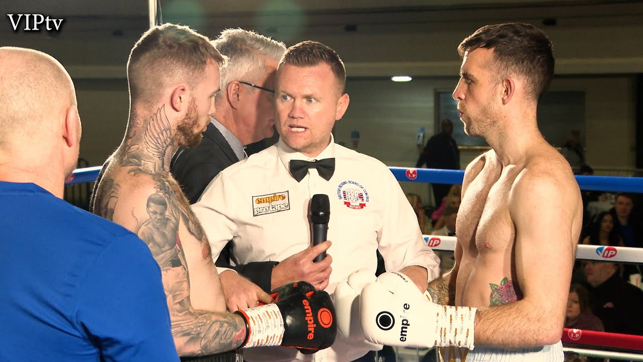 Jake Bray v Dale Arrowsmith at the Doncaster Dome on Feb 25th 2023 ...