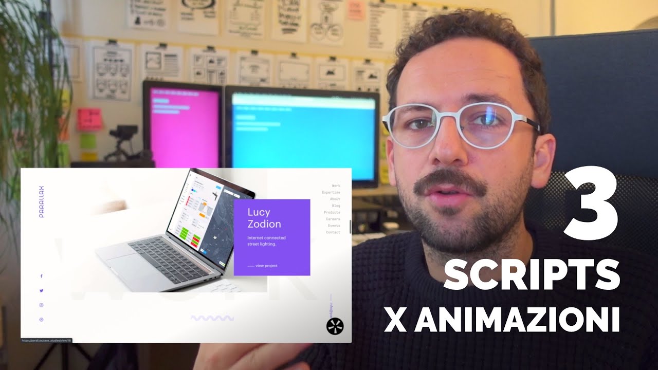 3 Scripts JS per Creare Animazioni Web dall'Effetto WOW - YouTube