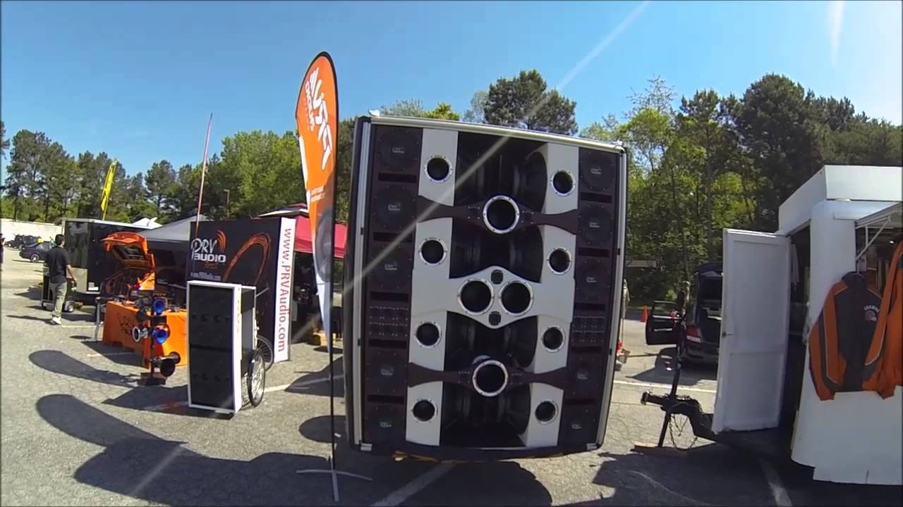 PRV AUDIO BRAZIL CAR SHOW NOPI ATLANTA NORTH TRADE 2015 VD#103 - YouTube