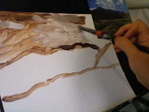 Create an Acrylic Underpainting - YouTube