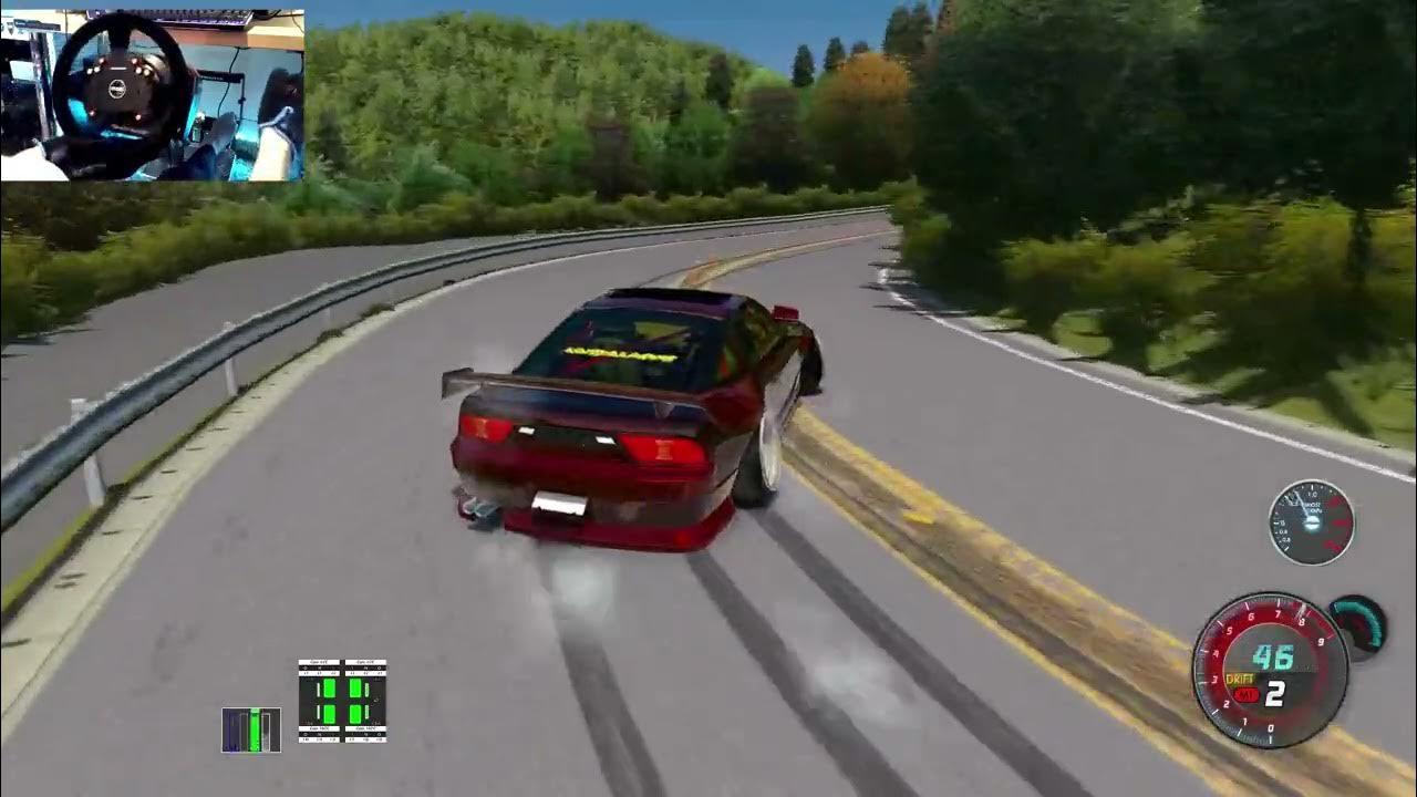 BACK ON Assetto Corsa Drifting on Dousojin Touge car 180sx s13 LETS GET IT. - YouTube