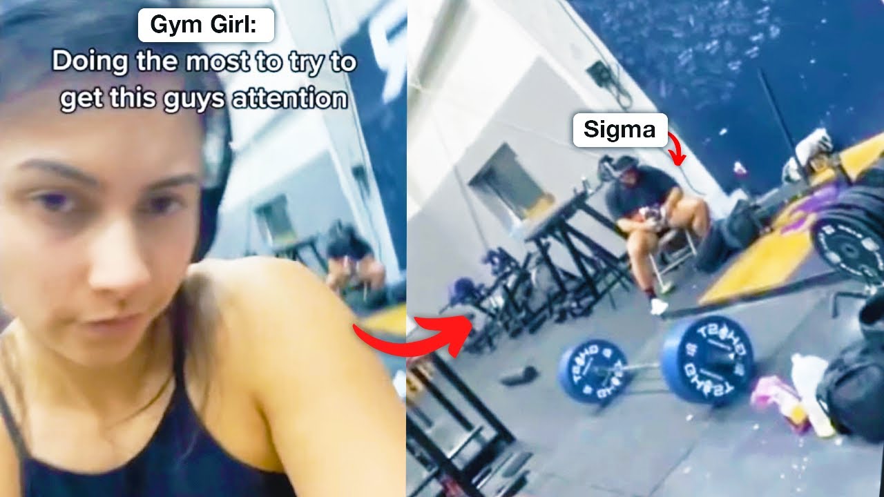 Gym Girl vs Sigma Male - YouTube