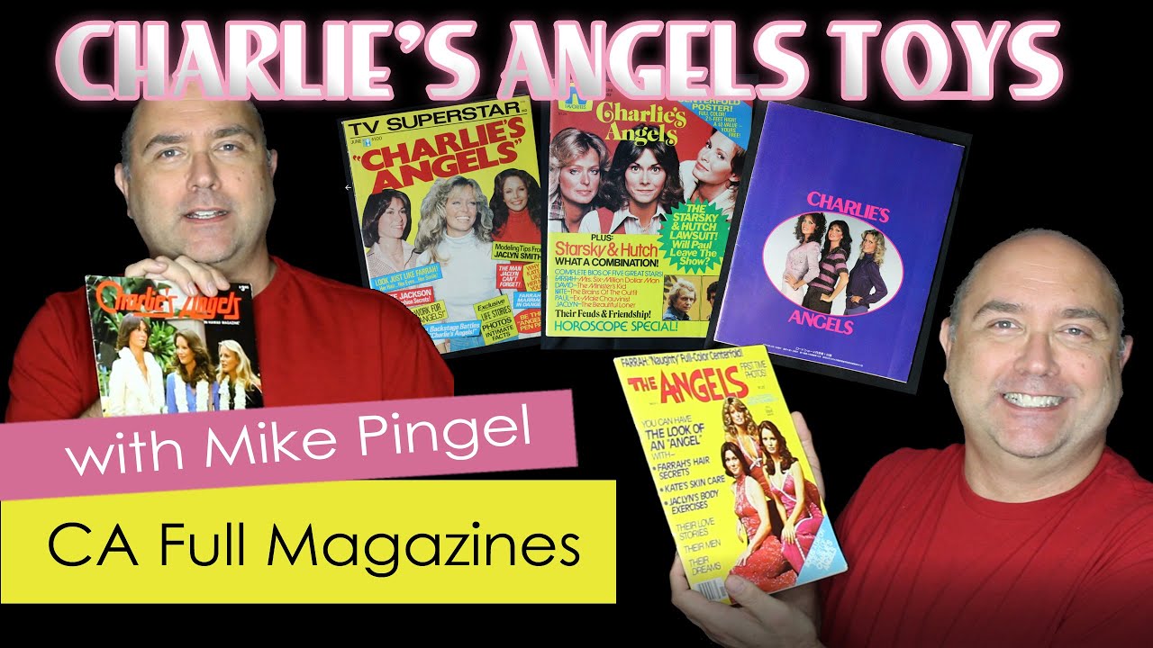 Charlie's Angels Toys: Charlie's Angels Full Magazines - YouTube