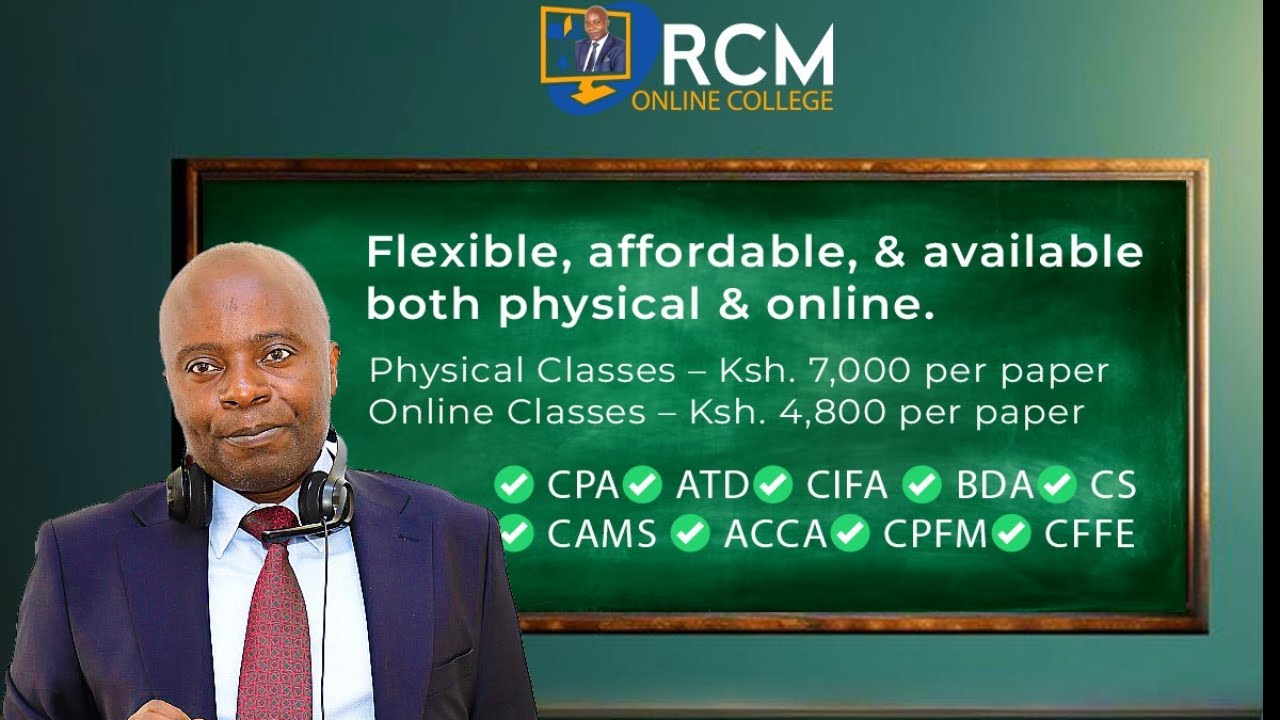 Advanced Excel-CPA KENYA - YouTube