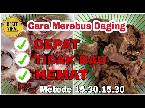 Resep Viral Cara cepat merebus Daging Sapi & menghilangkan bau amis #resepviral #resep #viral