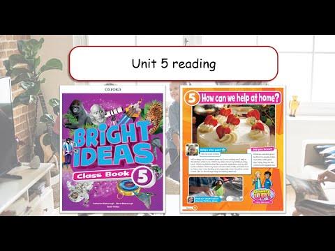 Bright Ideas. Book 5. Unit 5 reading - YouTube