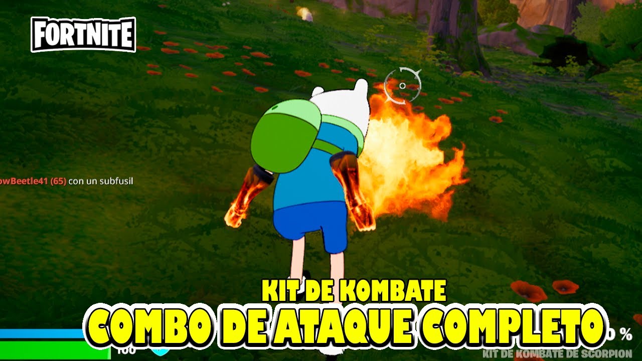 Impacta a un oponente con un combo de ataque completo de un kit de ...