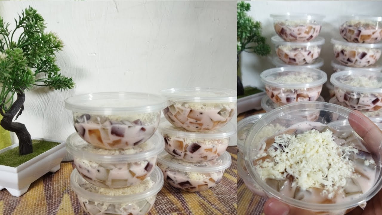 Simple dan Lebih Ekonomis Salad Jelly Untuk Ide Takjil - YouTube