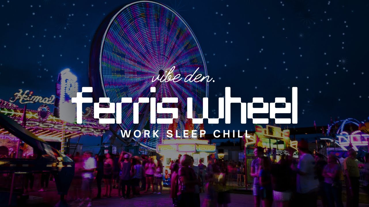 Ferris Wheel Crowded Carnival Sounds (1HOUR) - Relaxing Sounds For ...
