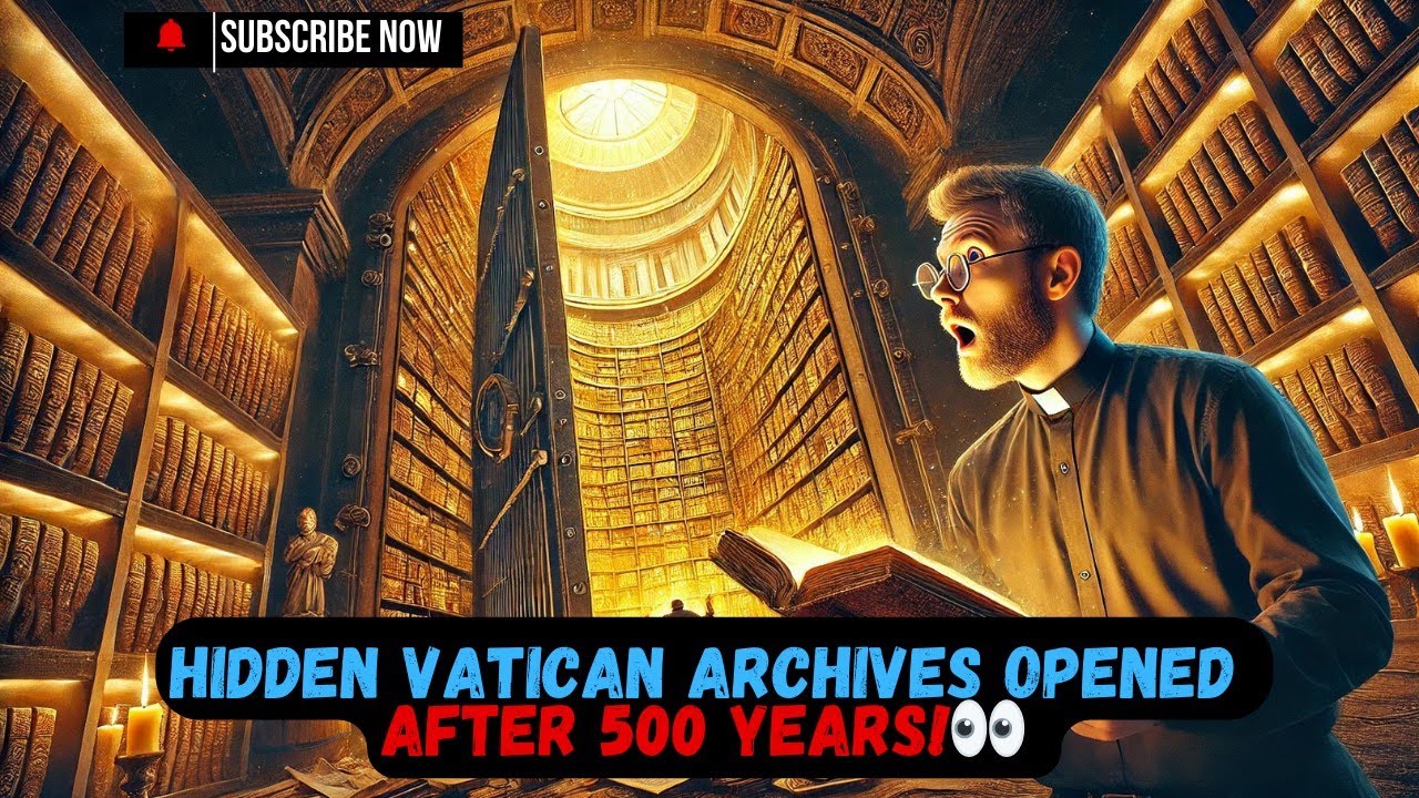 Inside The Vatican's 500 Year Old Secret Library! - YouTube