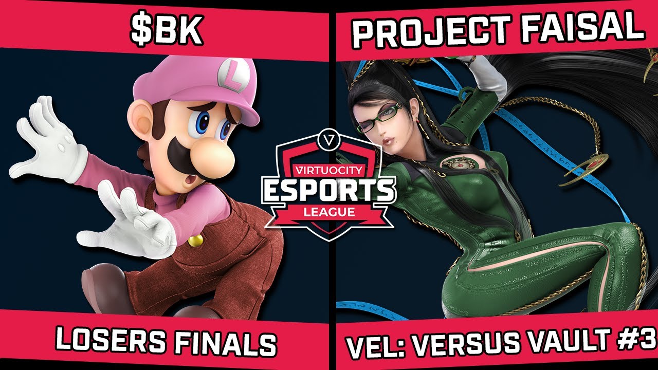 $BK (Luigi) vs Project Faisal (Bayonetta) - Virtuocity Esports League ...