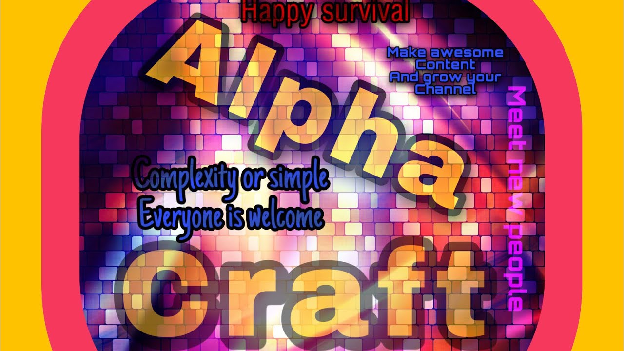 Alpha craft and more - YouTube