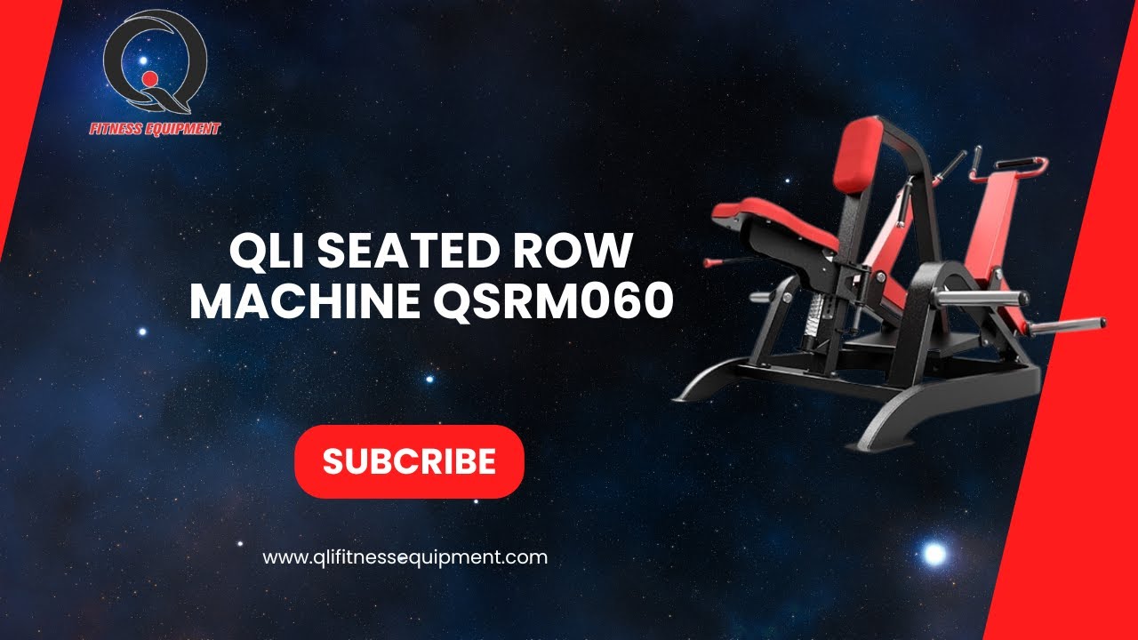 Discover the POWER of QLI SEATED ROW MACHINE QSRM060! - YouTube