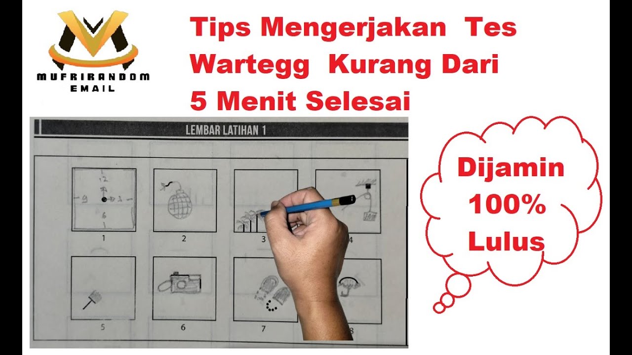8 GAMBAR MUDAH TES WARTEG || SIMPEL MUDAH & CEPAT || dijamin 100% lolos ...