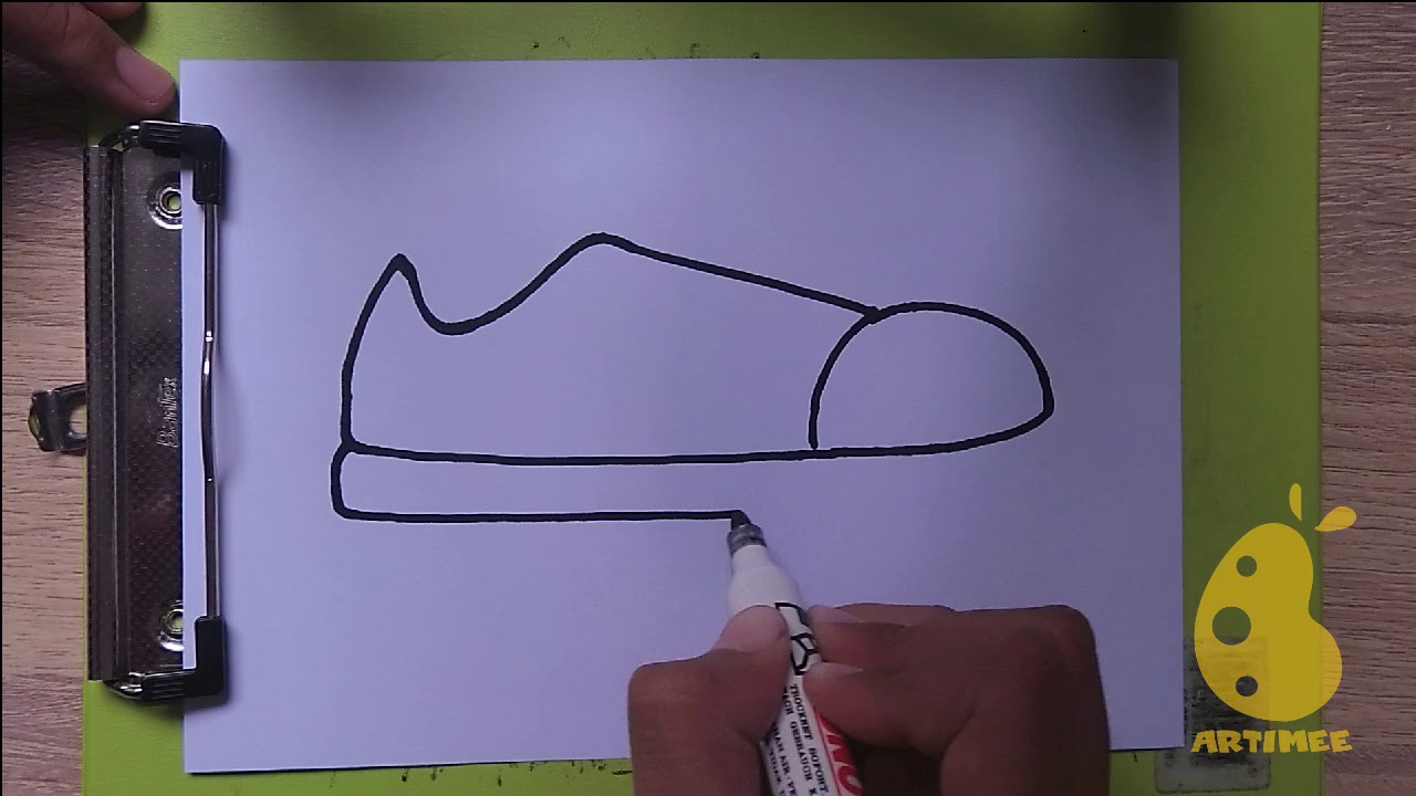 How to Draw a Shoes - YouTube