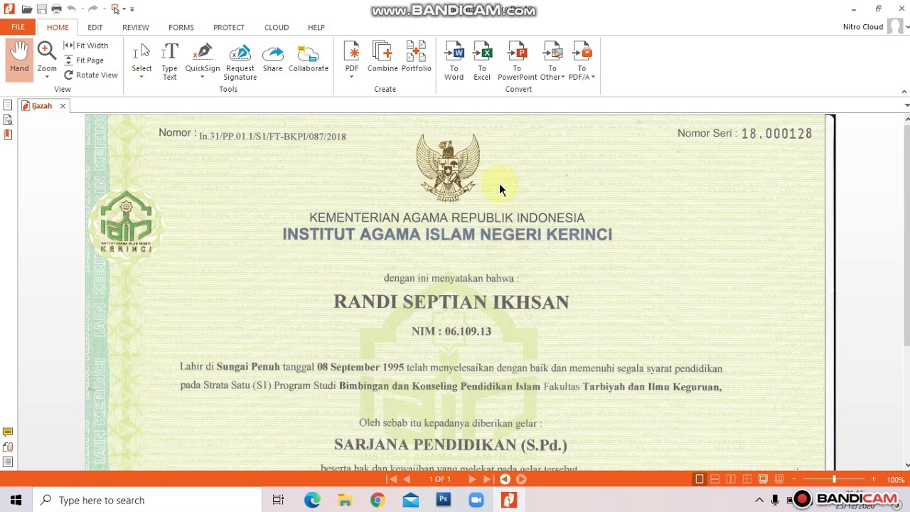 Cara Mudah Merubah Ukuran File Pdf Dengan Nitro Pro 10 - YouTube
