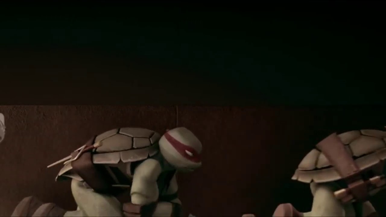 TMNT 2012 - Mikey Farts in Raphs Face - YouTube