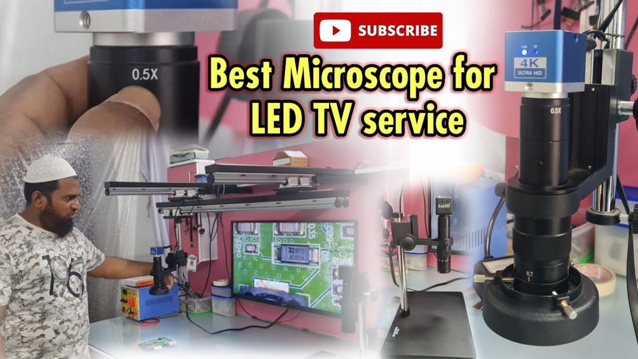Best Microscope for LED TV service - YouTube