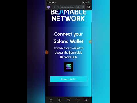 BEAMABLE NETWORK WALLET CONNECT ON PHANTOM BROWSER TUTORIAL 👌🏾 - YouTube