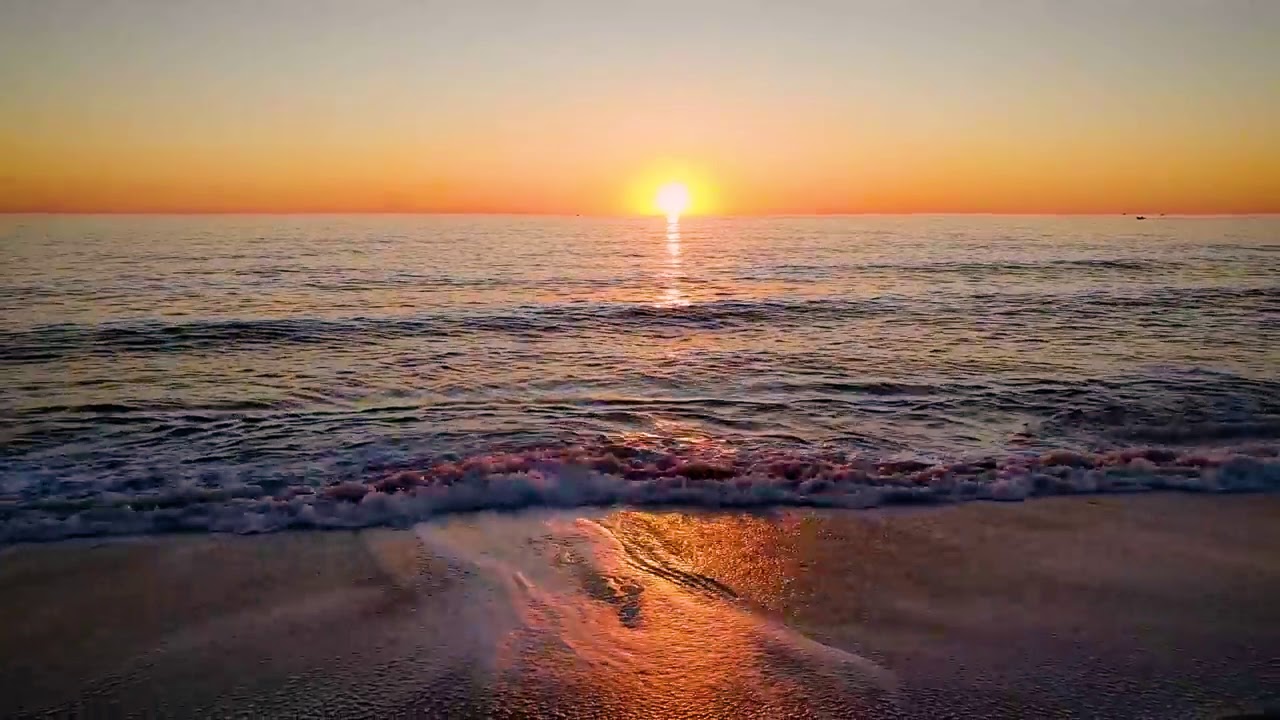Sunset Seabeach Footage | No Copyright | Royality Free|4K - YouTube