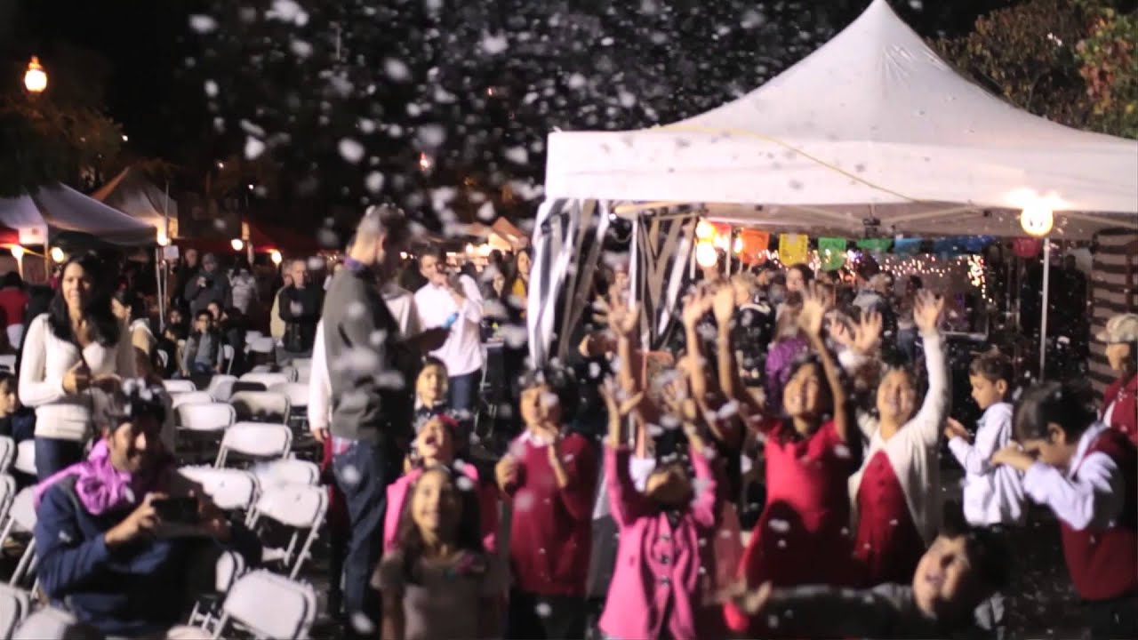 Annual Tree Lighting & Christmas Village - YouTube