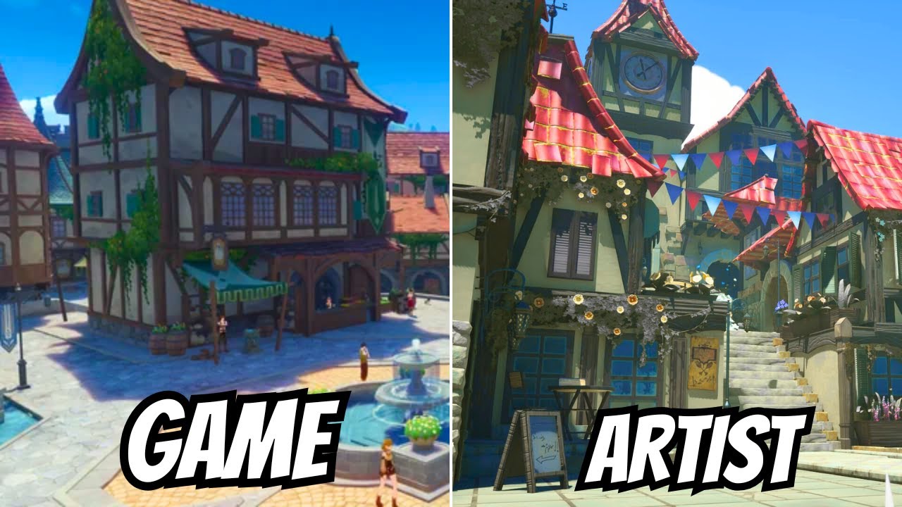 How A Solo Artist Creates Entire Game Towns and Cities - YouTube