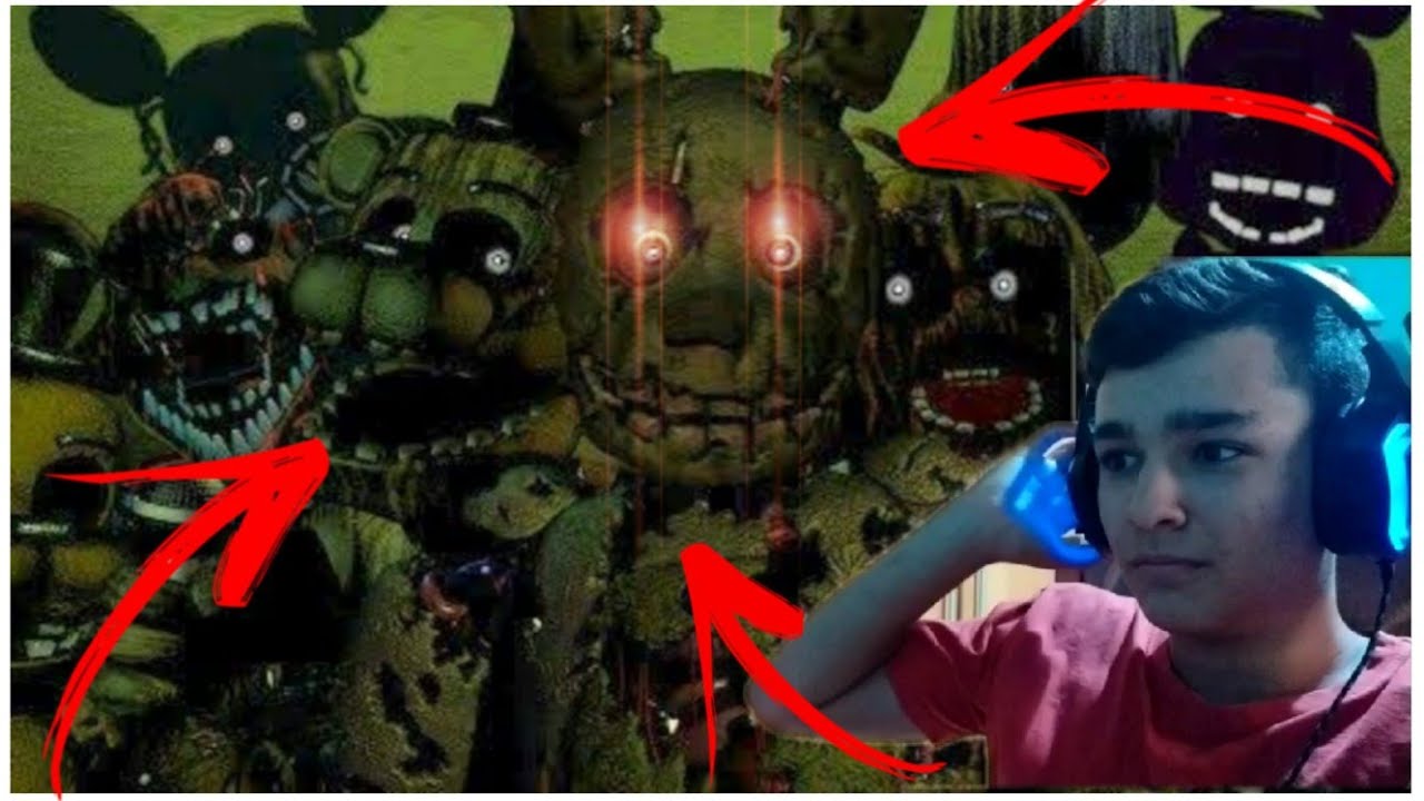 *Fnaf 3* Fantasma Animatronics {* R_I *} - YouTube
