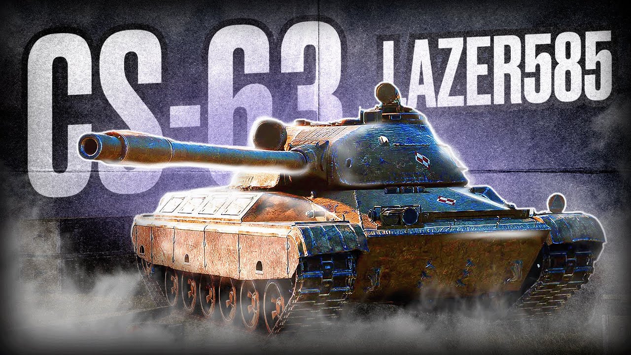 CS-63 Поднимаю средний урон с колен | Tanks Blitz - YouTube